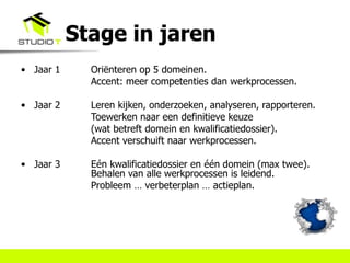 Presentatie stage 3 3-11 | PPT