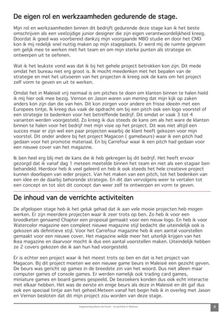Stageverslag Marco de Groen | PDF