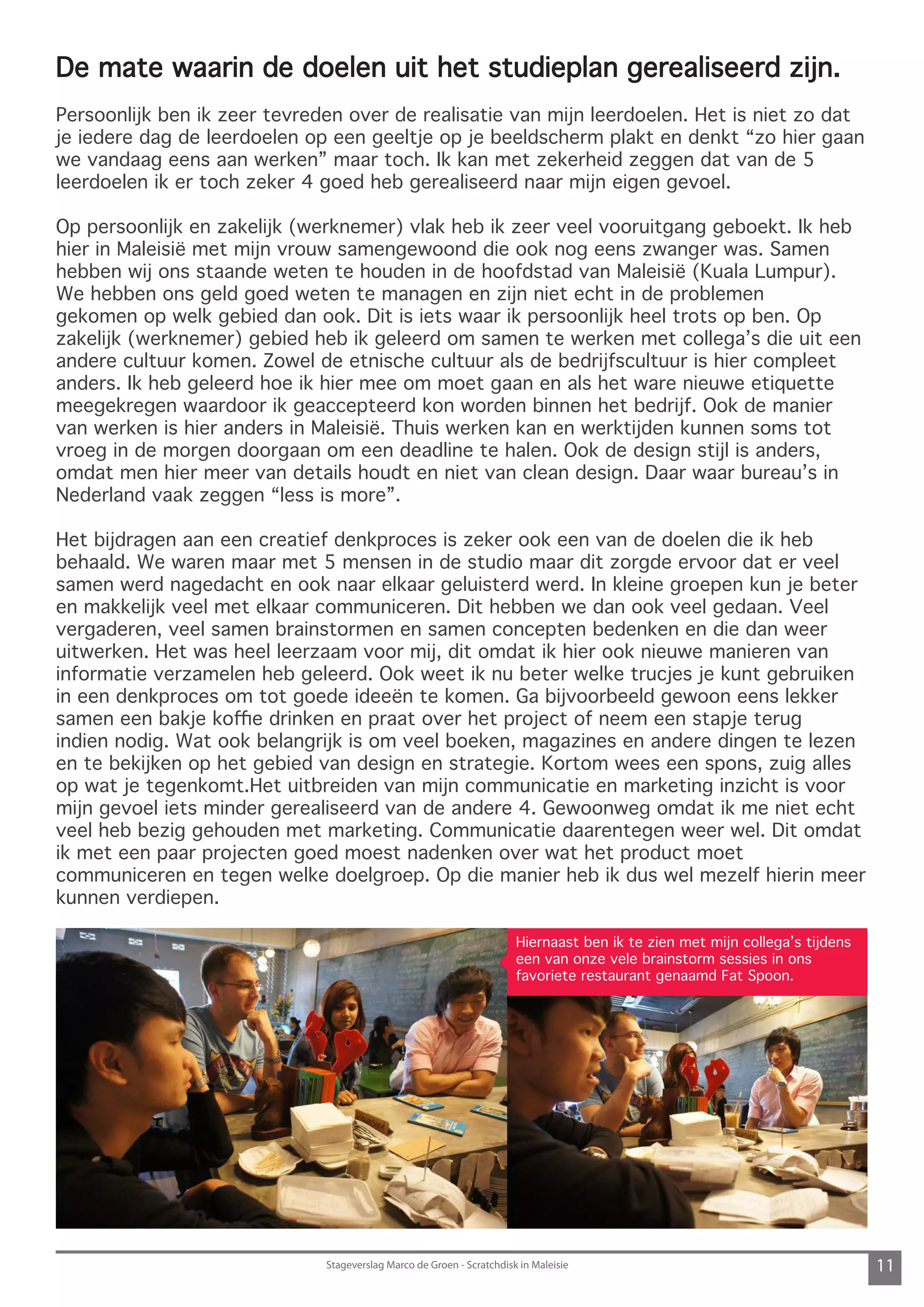 Stageverslag Marco de Groen | PDF