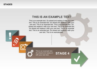 Stage with Icons Diagrams | PPT