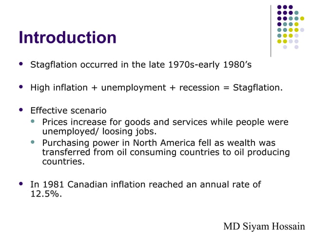 Stagflation | PPT