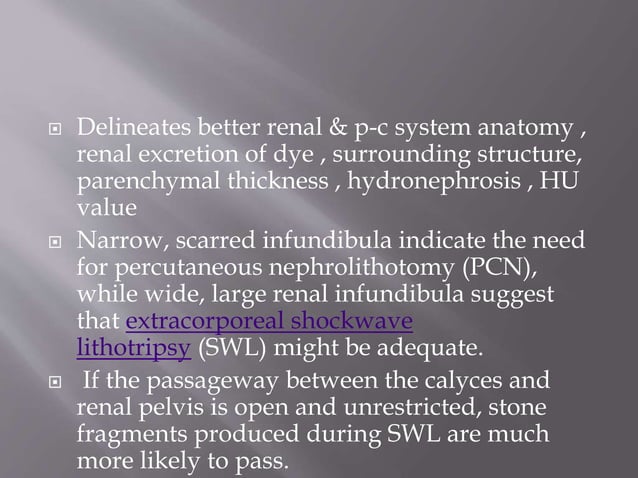 Staghorn calculi | PPTX | Chemistry | Science