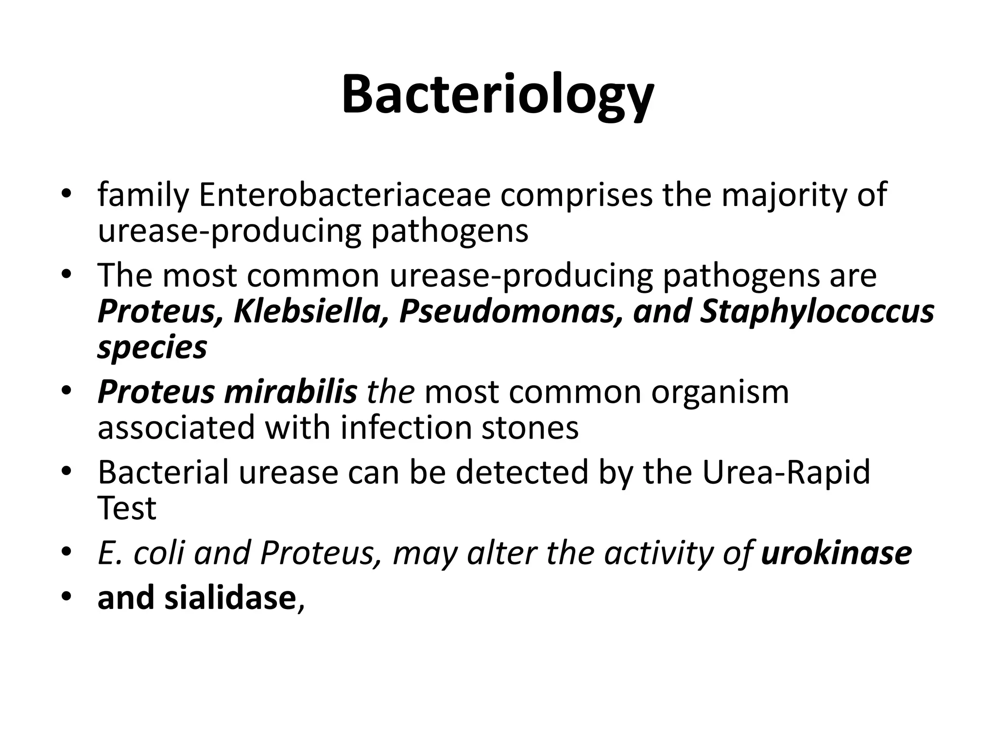 Staghorn calculus – etiology, diagnosis, management | PPTX