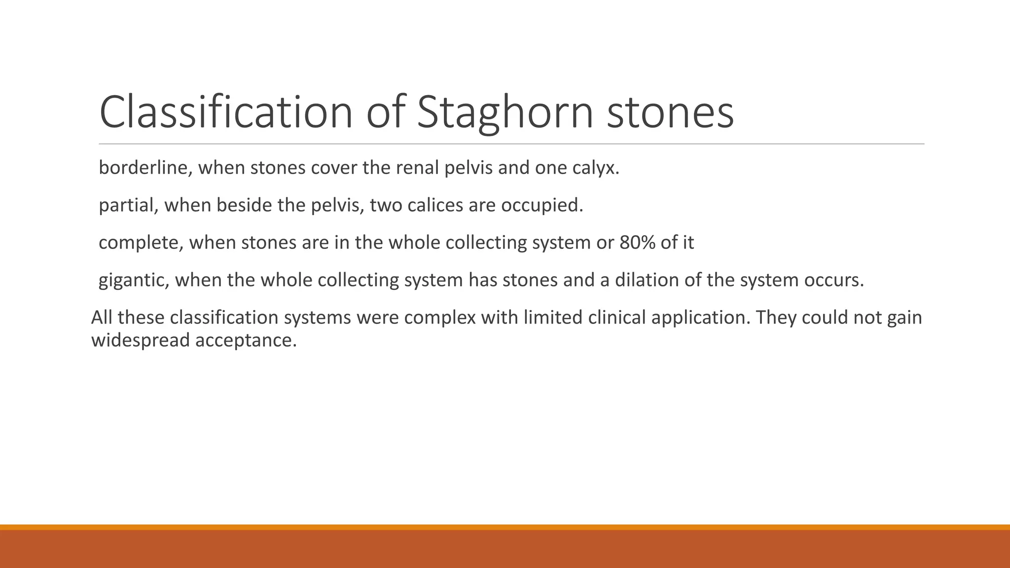 Staghorn stones | PPTX