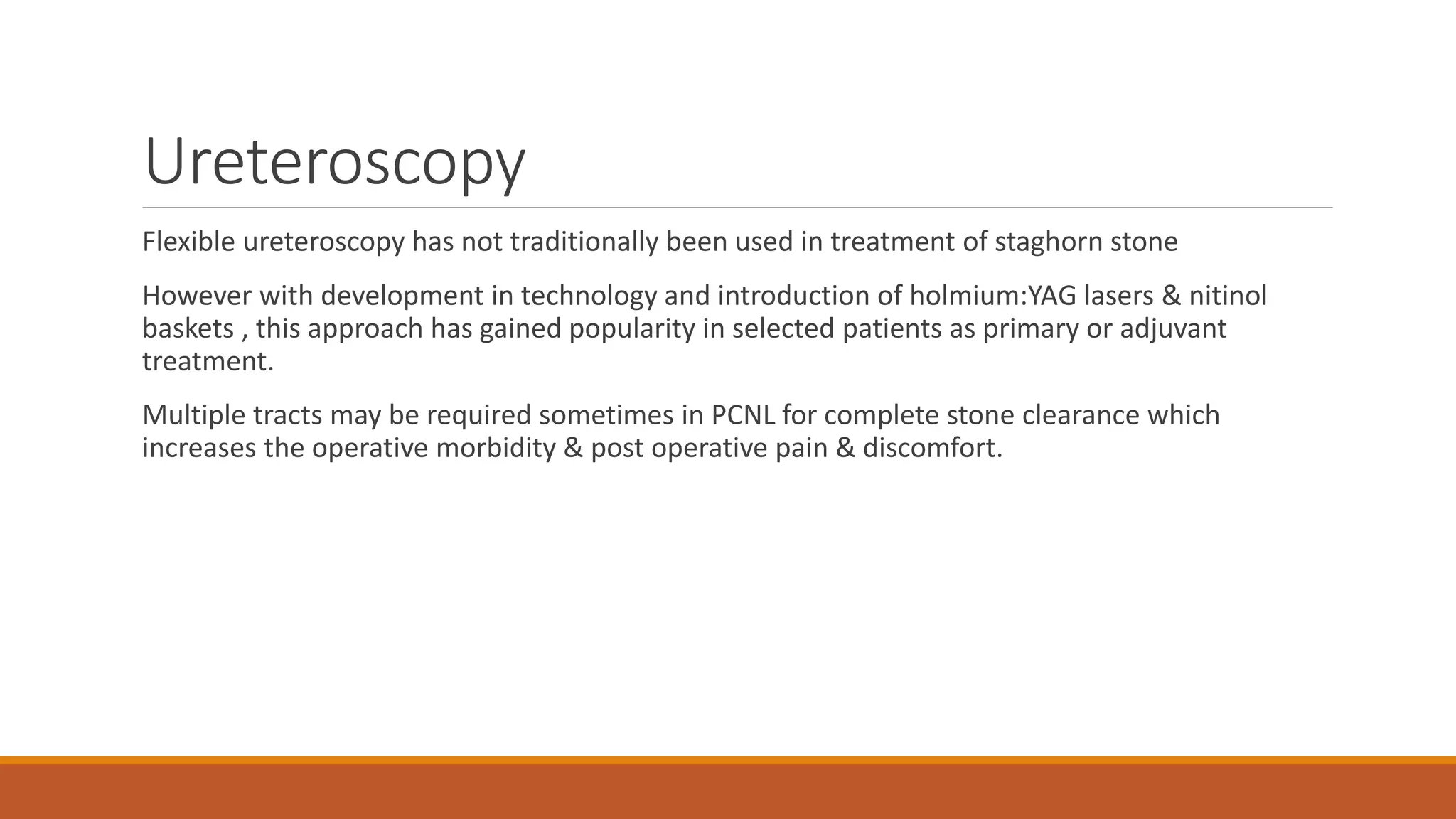 Staghorn stones | PPTX
