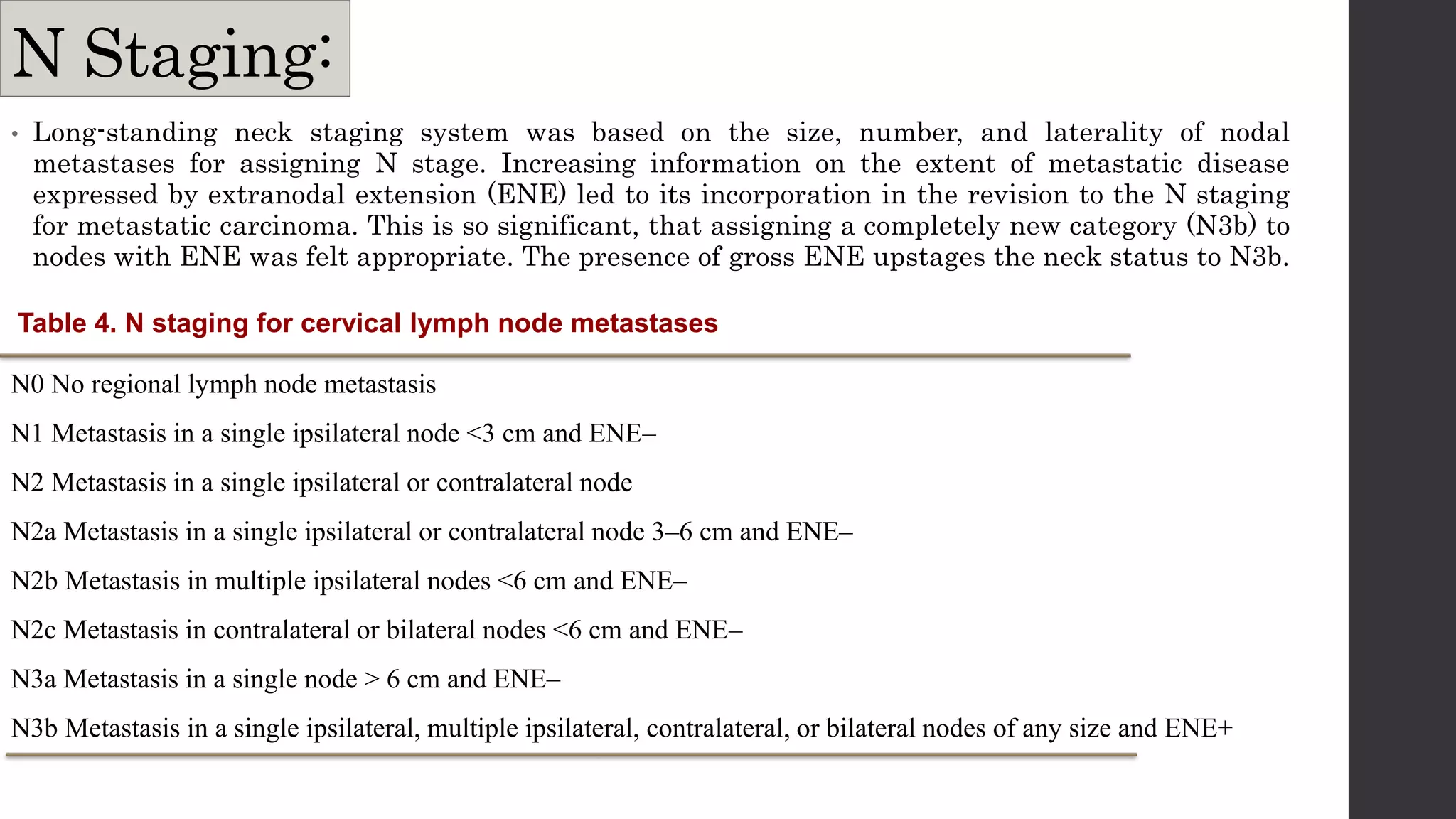 New AJCC/UICC Staging System for Head & Neck, and Thyroid Cancer | PPTX