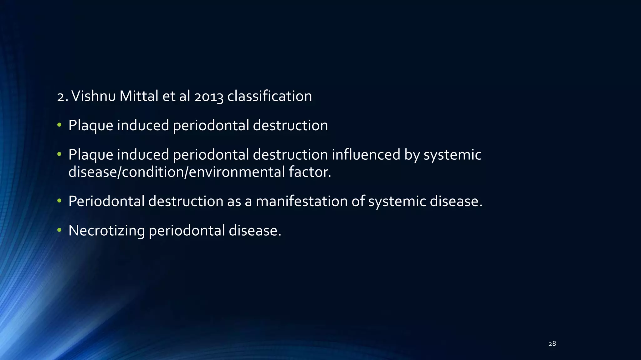 Staging and Grading of Periodontitis | PPTX
