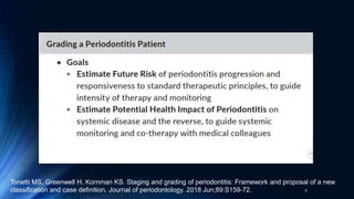 Staging and Grading of Periodontitis | PPTX