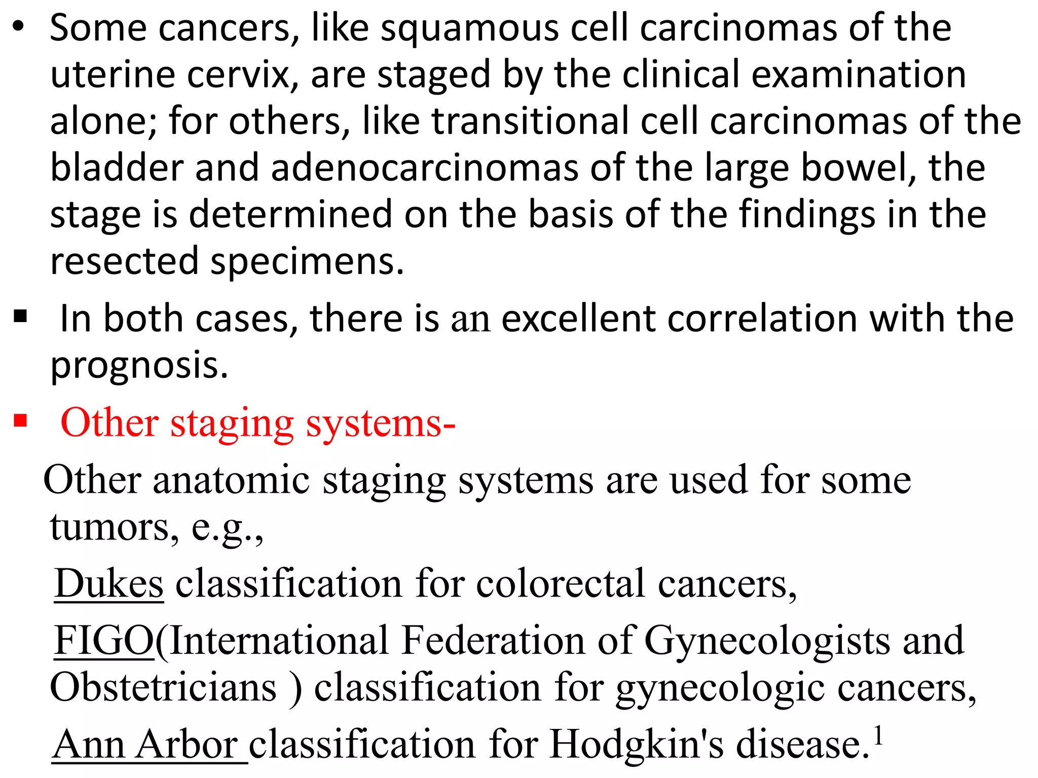 Staging and grading of tumors | PPTX | Cancer | Diseases and Conditions