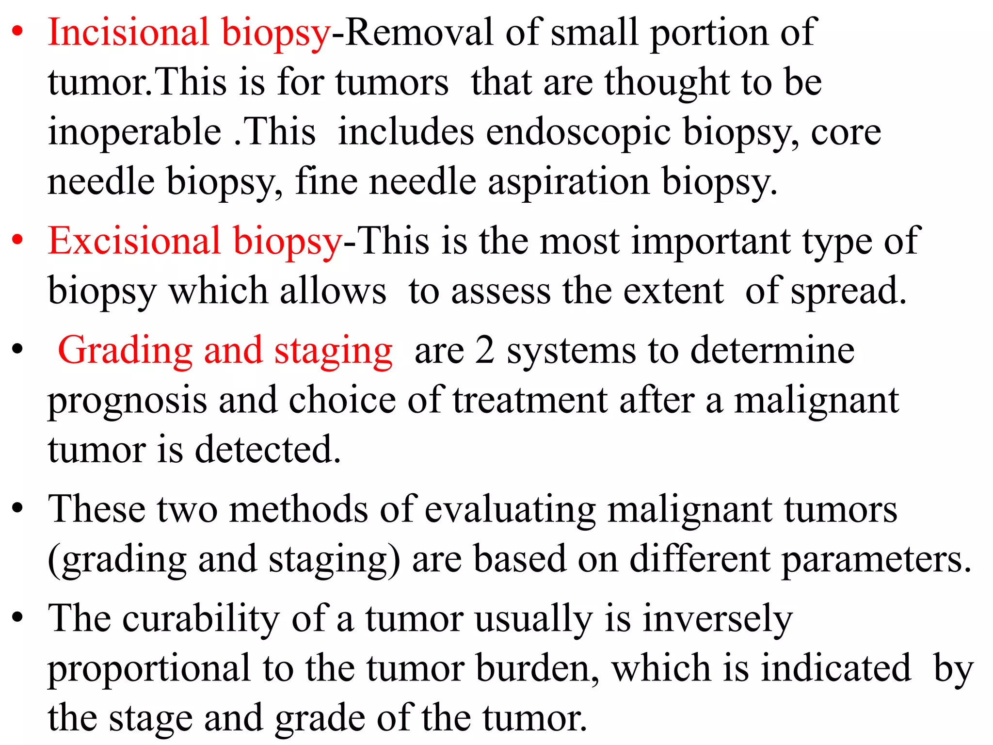 Staging and grading of tumors | PPTX