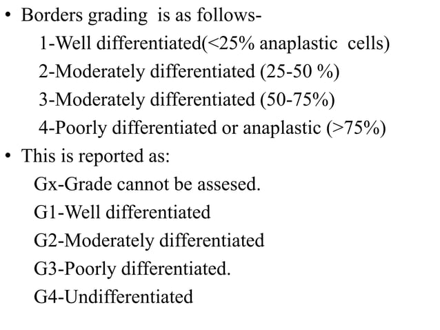 Staging and grading of tumors | PPTX | Cancer | Diseases and Conditions