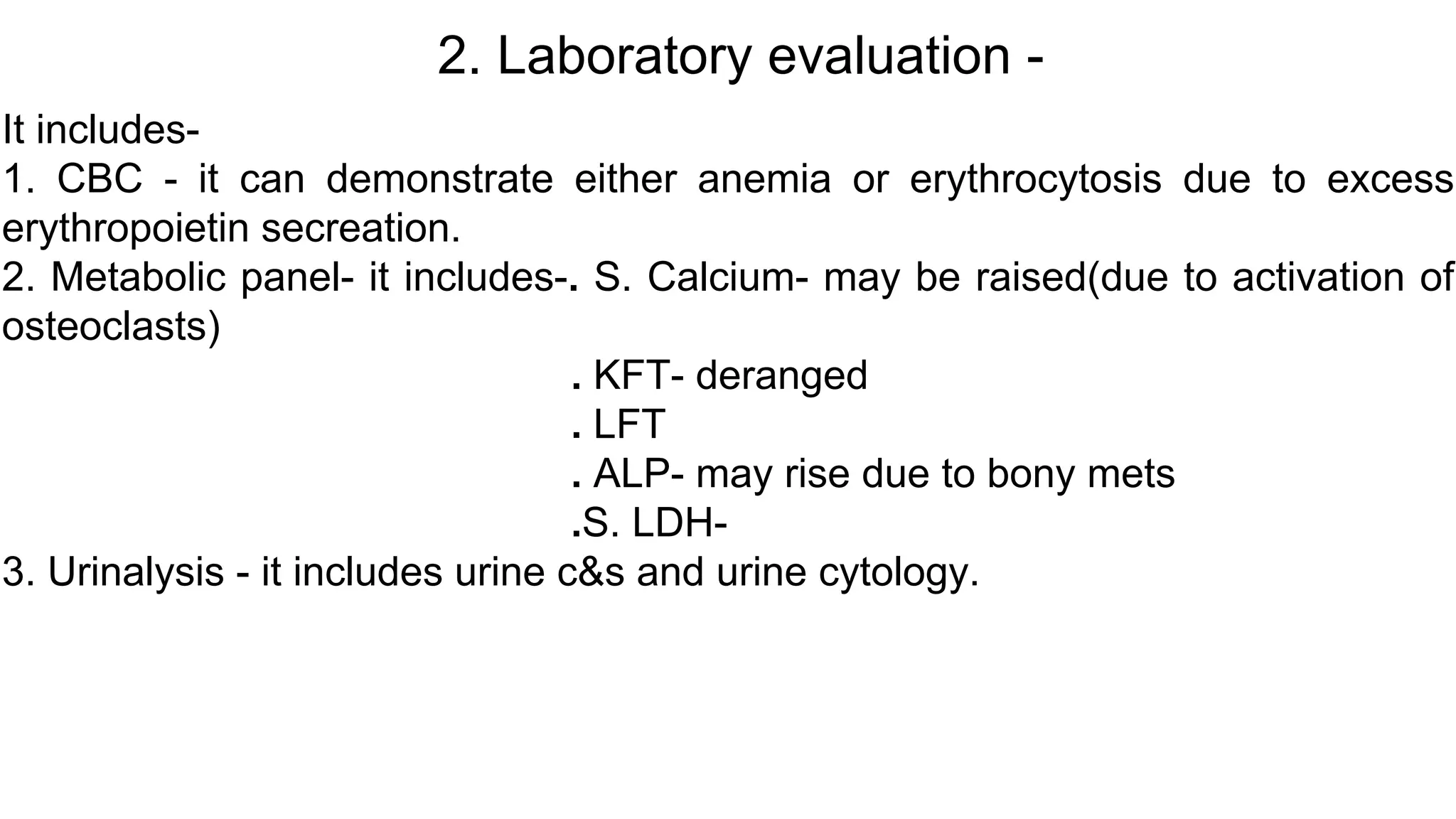 Staging and investigation of ca kidney and bladder | PPT