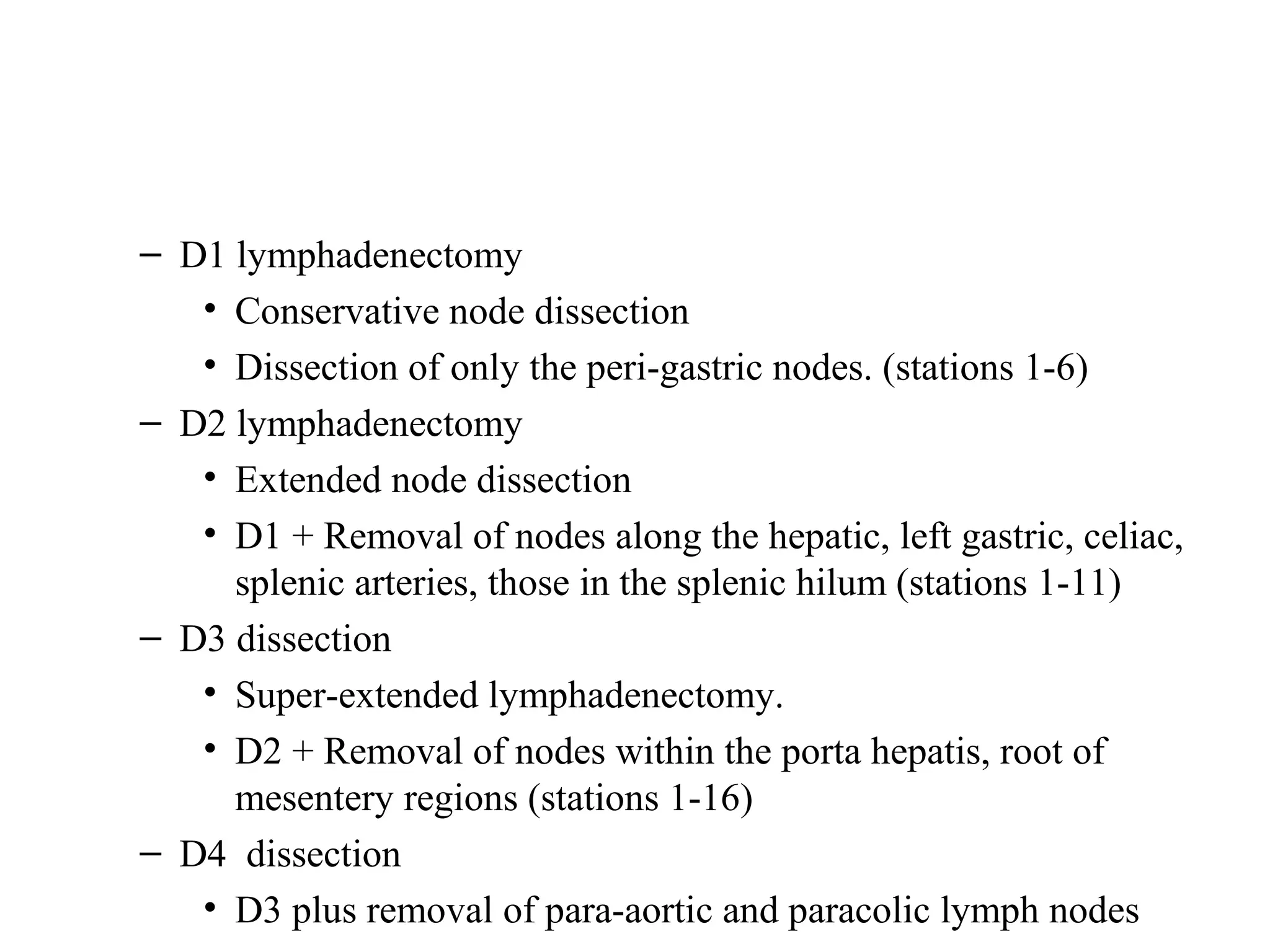 Staging and surgery of gastric carcinoma | PPT