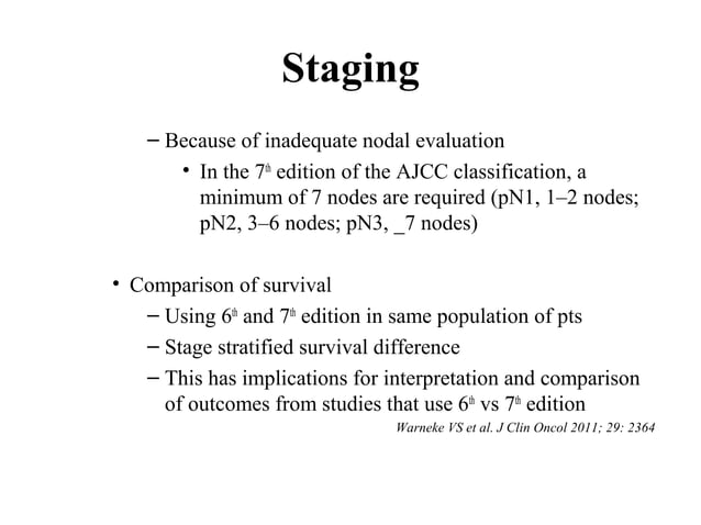 Staging and surgery of gastric carcinoma | PPT