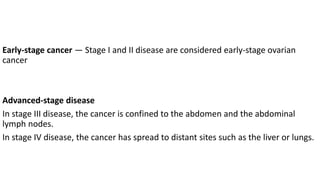 Staging laparotomy | PPTX