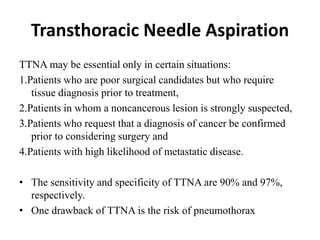 Staging of bronchogenic carcinoma | PPTX