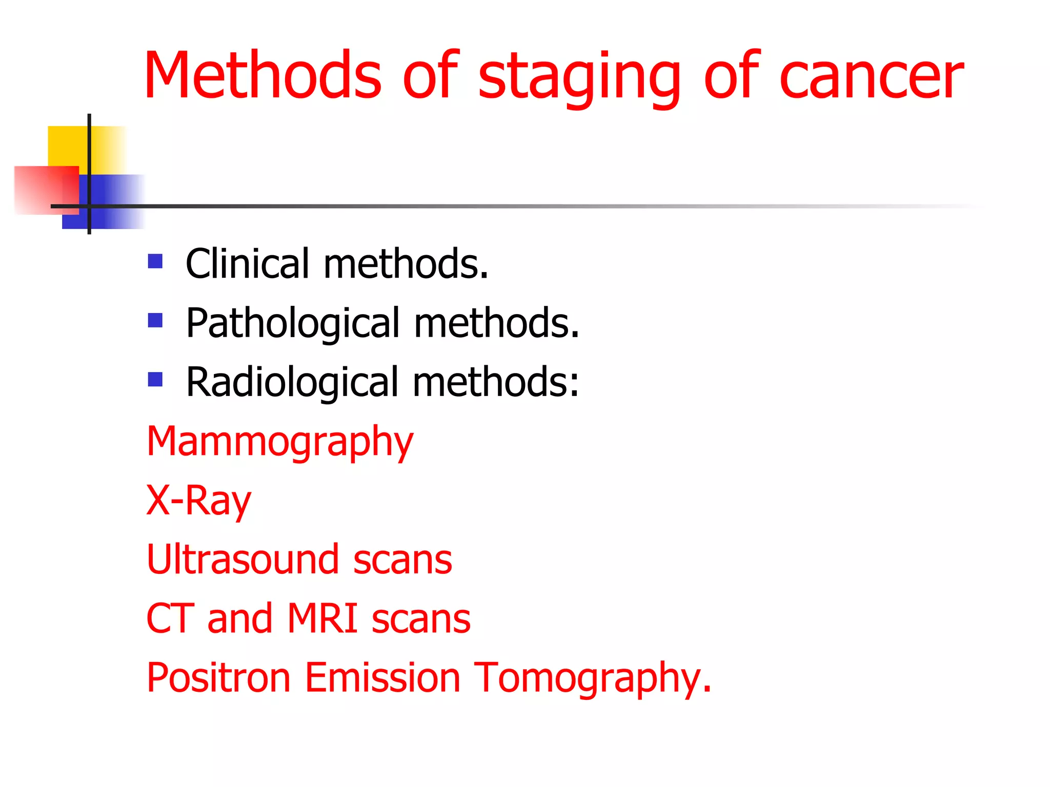 Staging of cancer | PPT