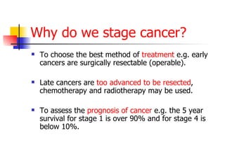 Staging of cancer | PPT