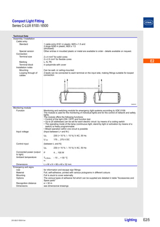 Stahl 6100/6500 Compact Light Fittings - ATEX Zone 1 Zone 2 Hazardous ...