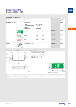 Stahl 6100/6500 Compact Light Fittings - ATEX Zone 1 Zone 2 Hazardous ...