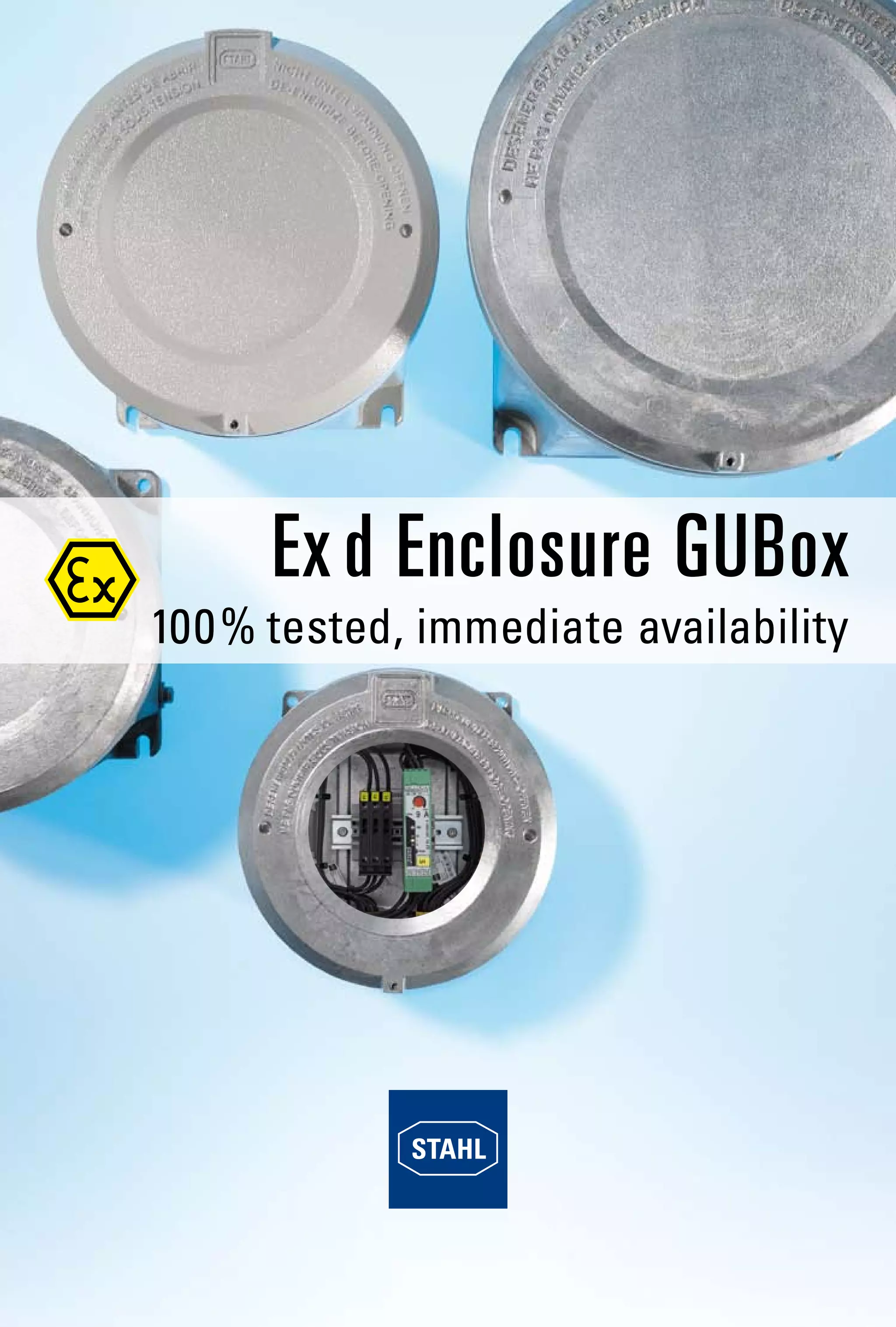 Stahl GUBox Ex d Explosion Proof Light-Metal Enclosures | PDF