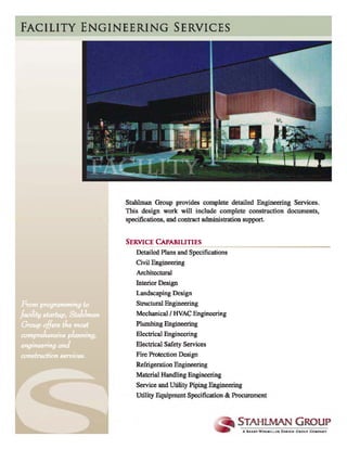 Stahlman Group Profile | PDF