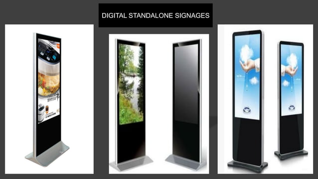 STAIETECH LLP DIGITAL STANDIE MANUFACTURE IN INDIA , DIGITAL SIGNAGES | PDF