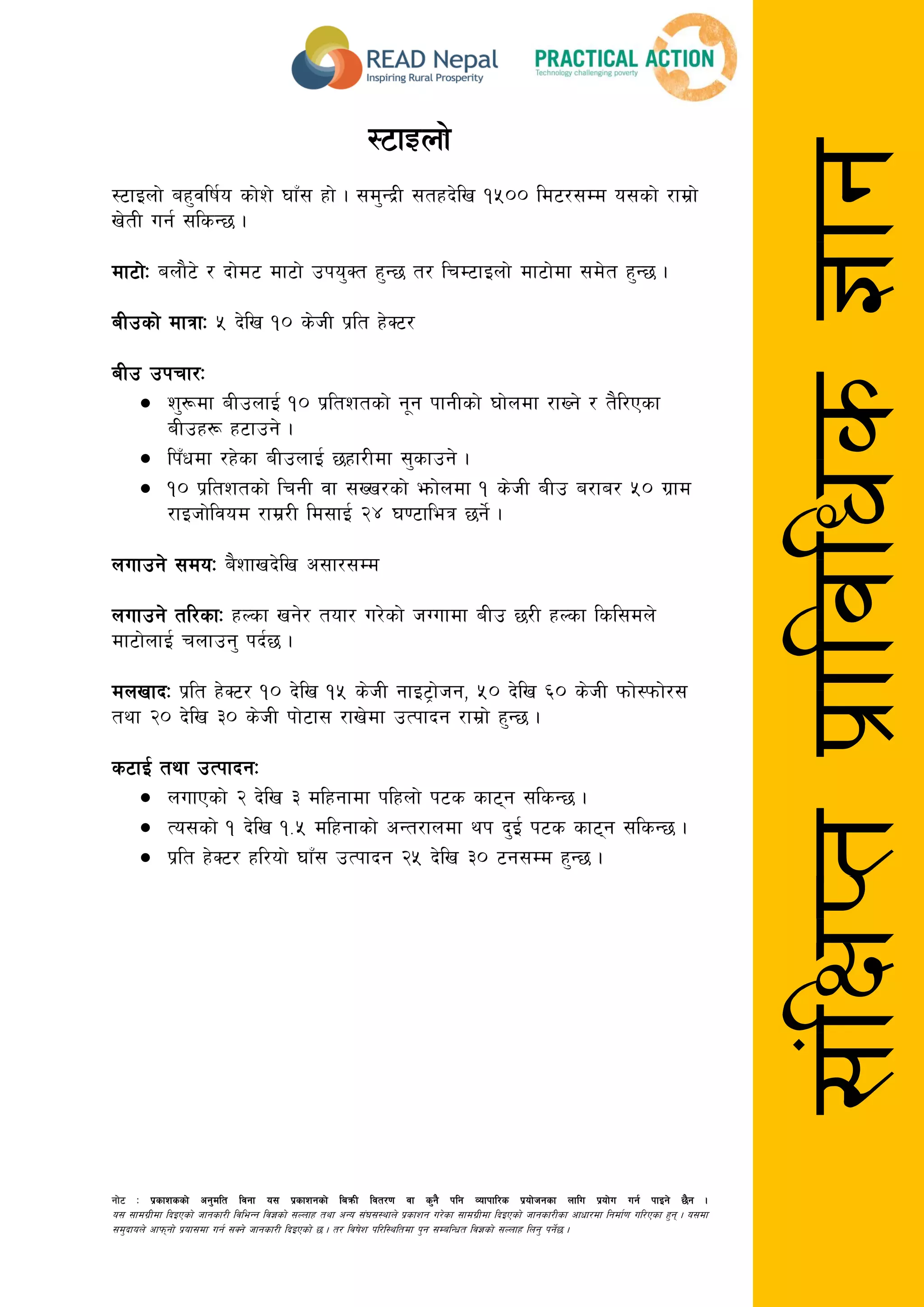 Stailo (स्टाइलो ) | PDF