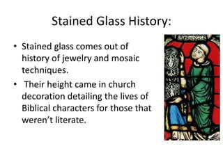 Stained glass | PPTX