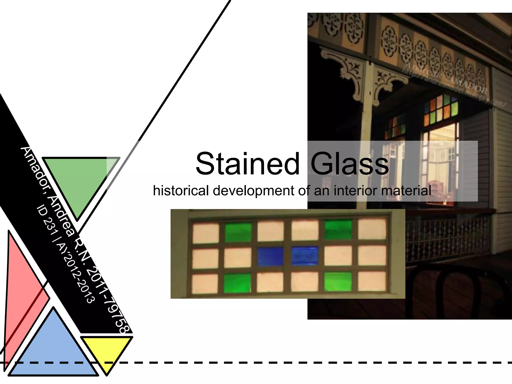 History of Stained glass | PPTX