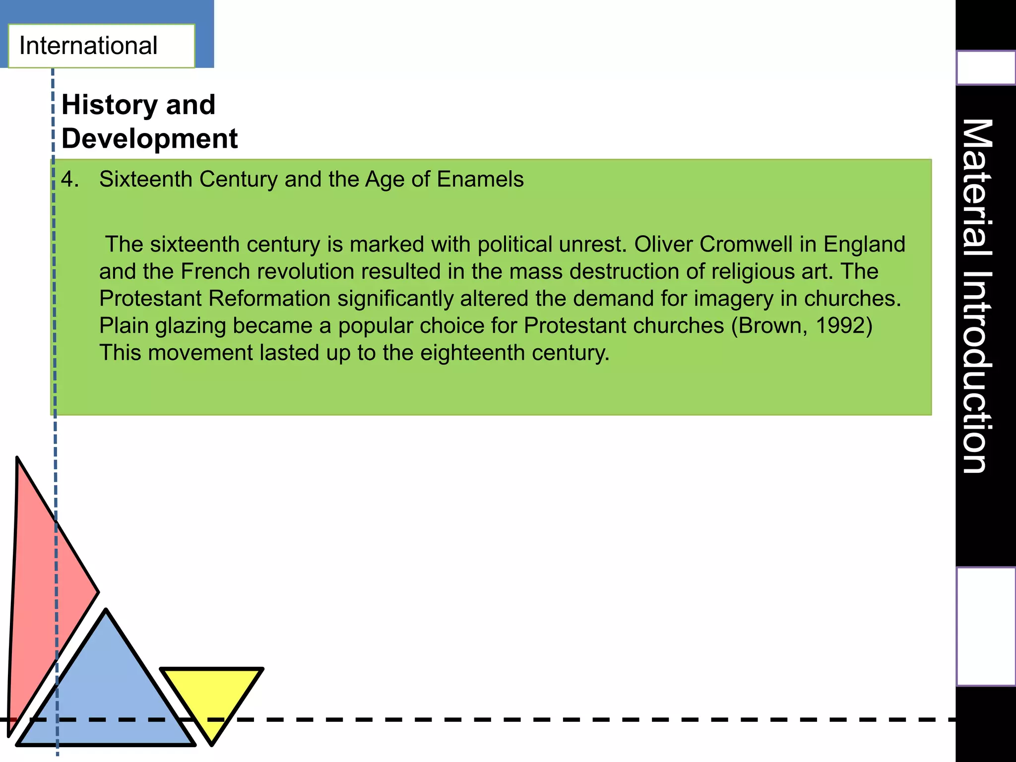 History of Stained glass | PPTX