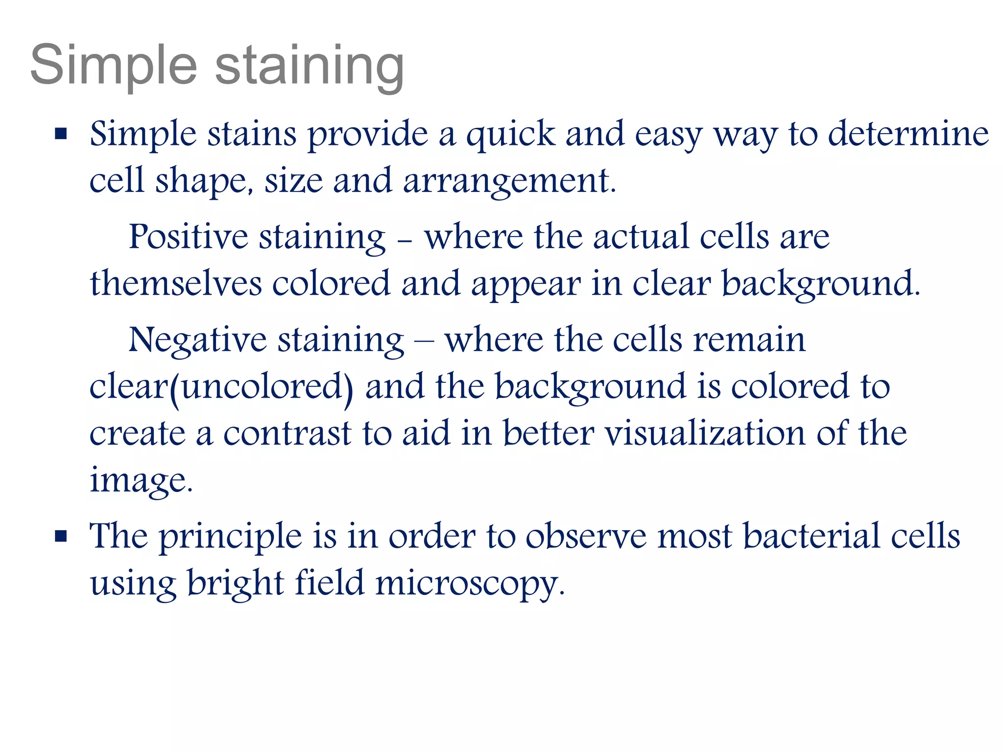 Staining | PPTX