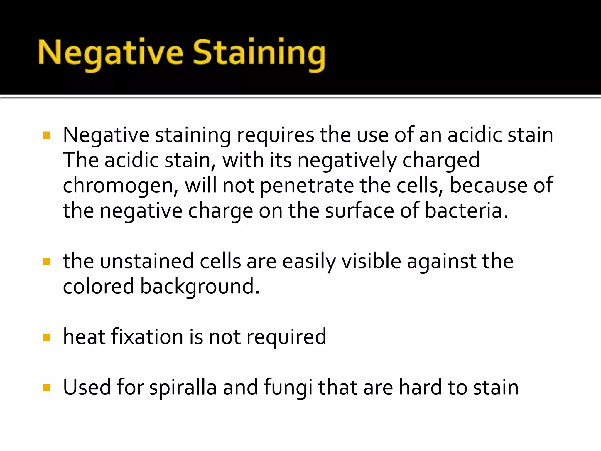 Staining Importance Of Staining What Is Stain Types Of Stain On The Basis Of Charge Types Of