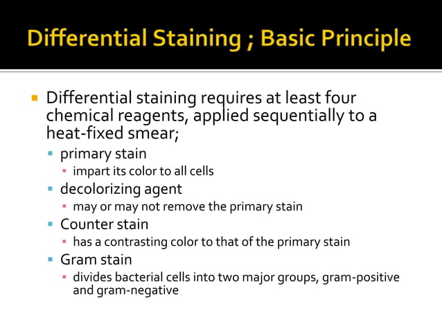 Staining? Importance of staining, What is Stain? Types of stain on the ...