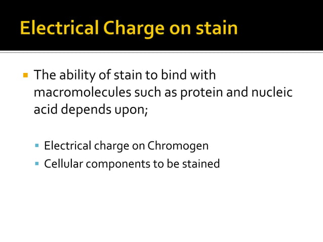 Staining? Importance of staining, What is Stain? Types of stain on the ...