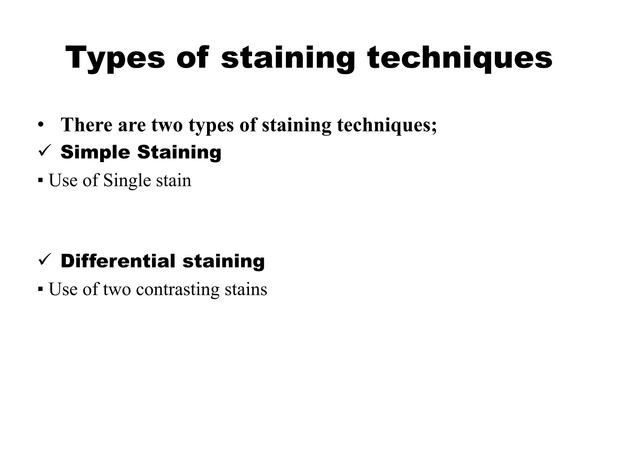 Staining Techniques | PPTX