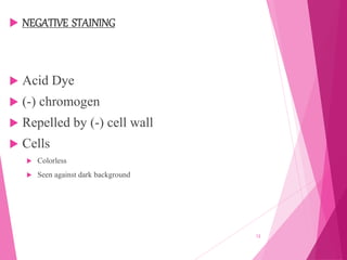 Staining- Pharmaceutical MIcrobiology | PPTX