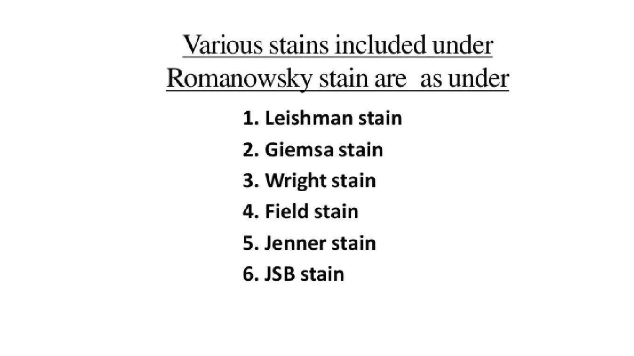 Stains and staining procedures in Pathology pptx | PPT