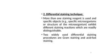 Staining of microorganisms (Microbiology).pptx