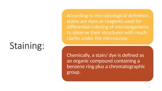 Staining of microorganisms (Microbiology).pptx