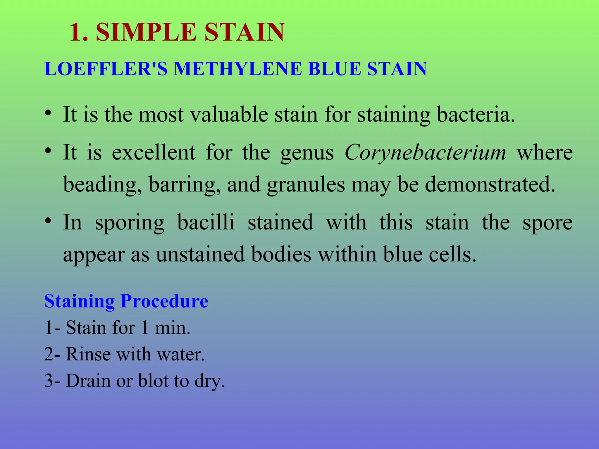 this presentation is about bacteria staining.ppt