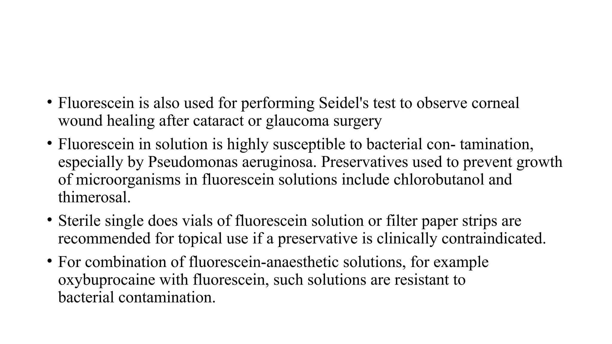 Dyes/Staining Agents used in Ophthalmology | PPTX