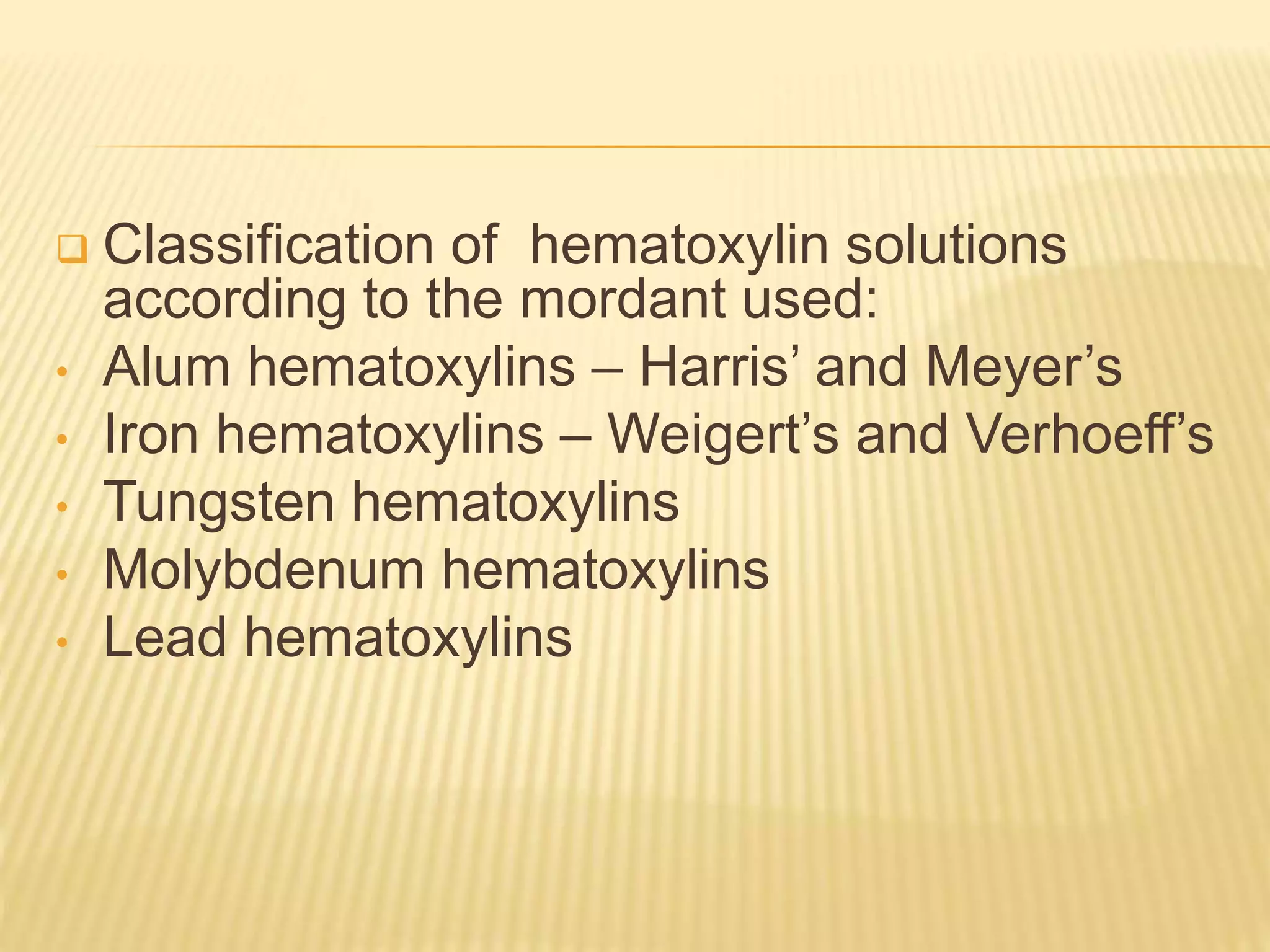 Staining by hematoxylin and eosin | PPTX