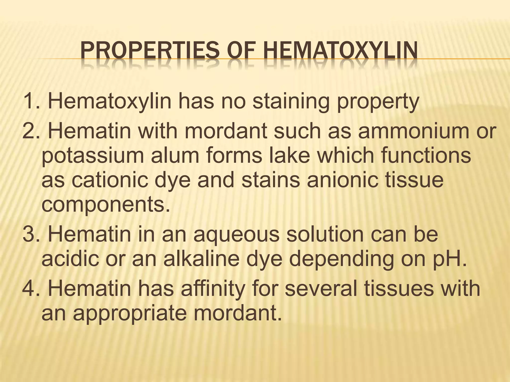 Staining by hematoxylin and eosin | PPTX