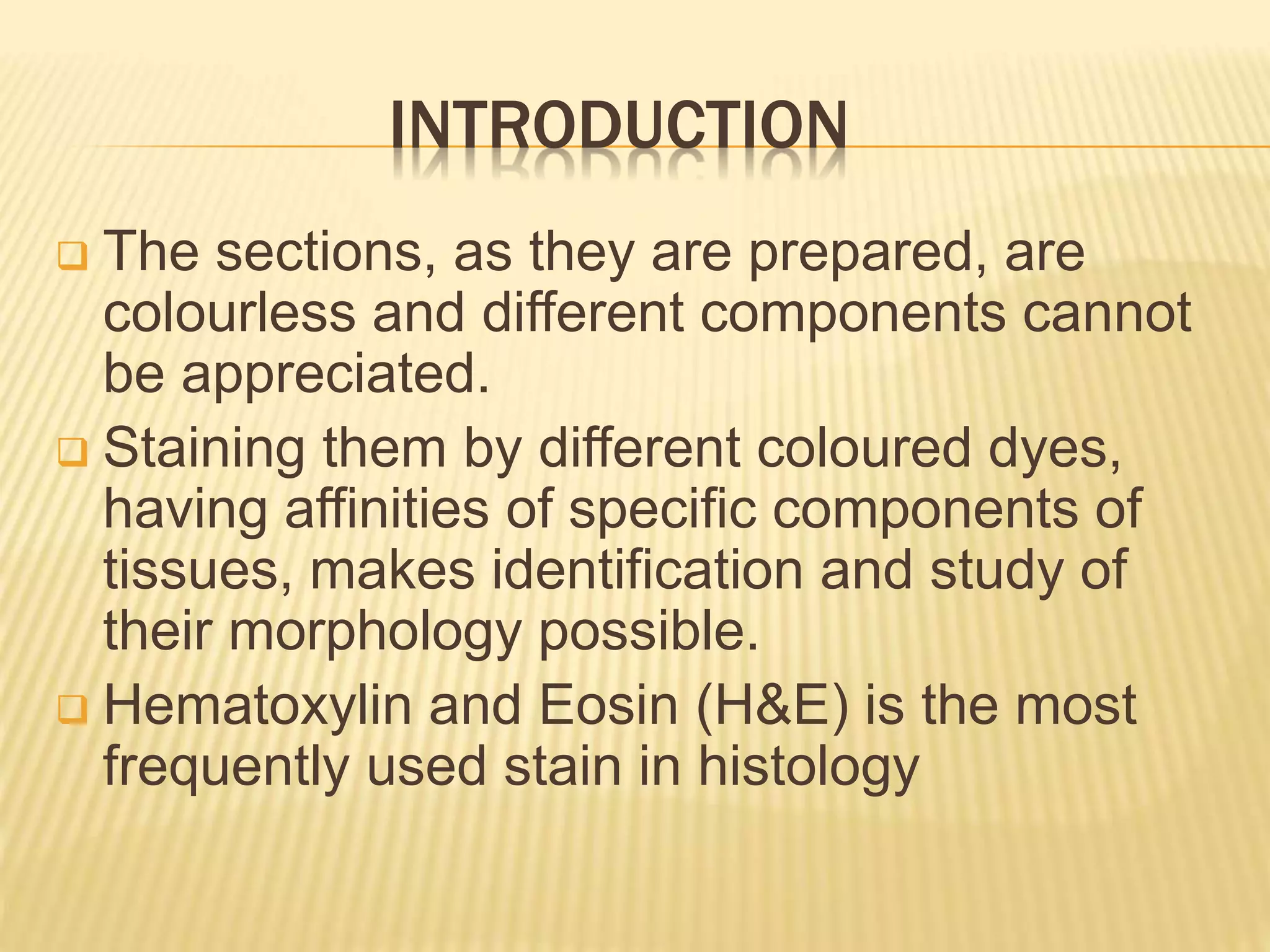 Staining by hematoxylin and eosin | PPTX | Blood Disorders | Diseases and Conditions