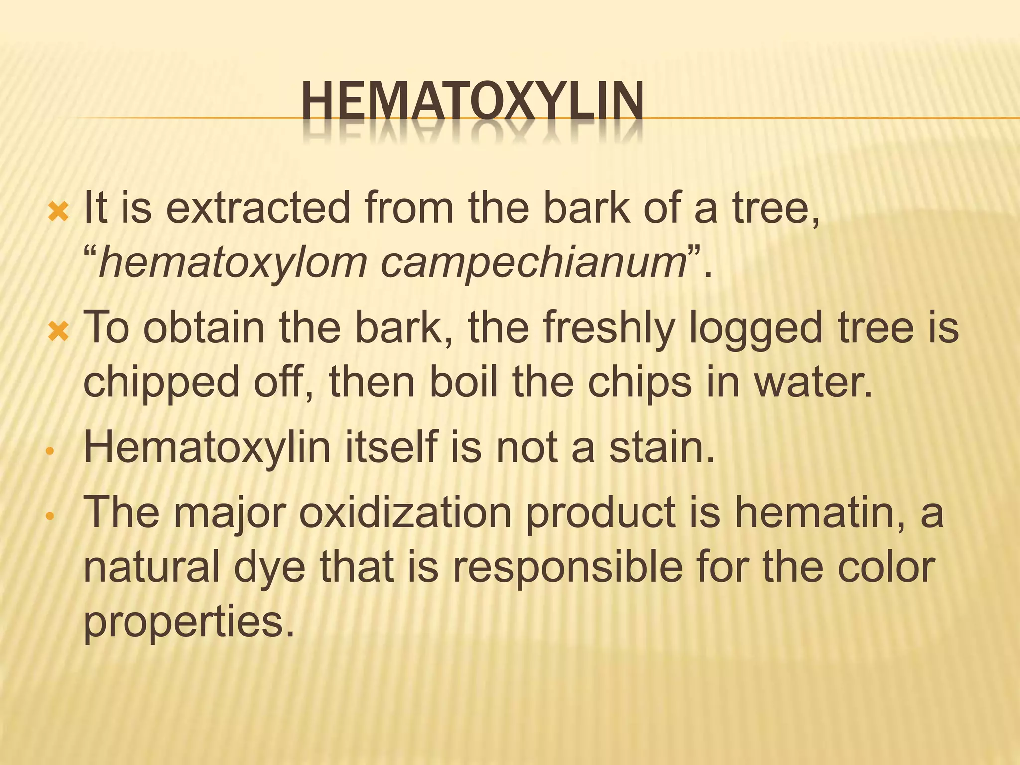 Staining by hematoxylin and eosin | PPTX