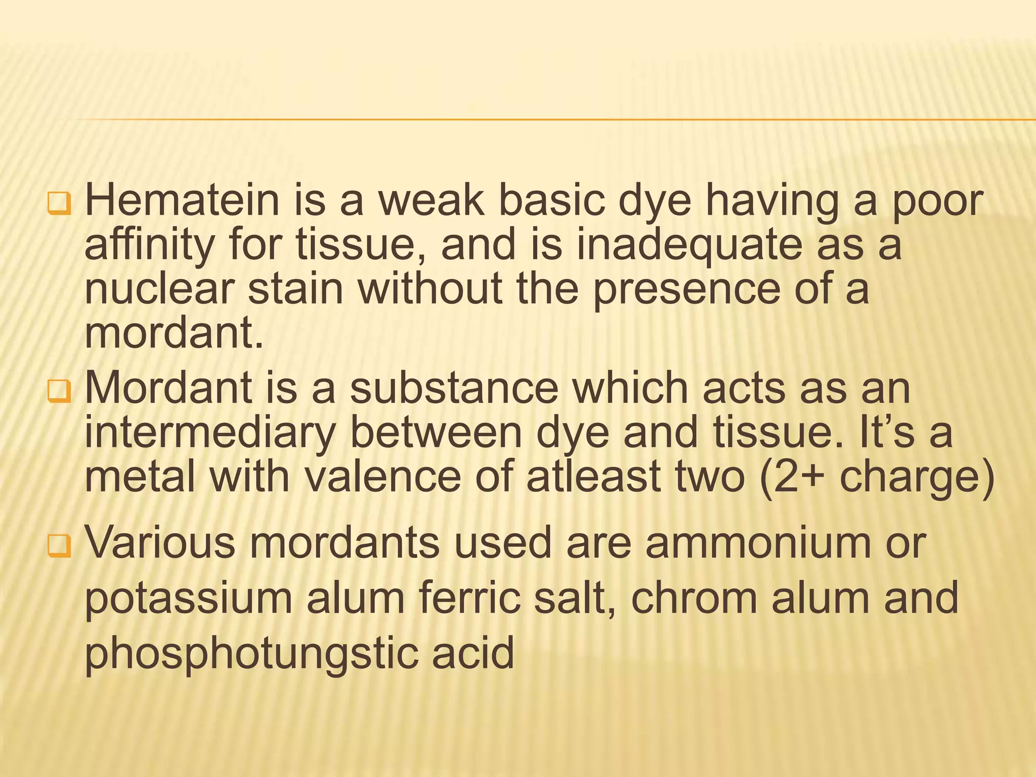 Staining by hematoxylin and eosin | PPTX