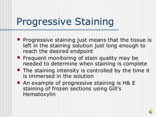 Staining by hematoxylin and eosin | PPTX