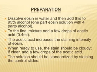 Staining by hematoxylin and eosin | PPTX