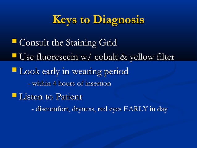 Staining grid lecture | PPT | Eye and Vision Conditions | Diseases and ...